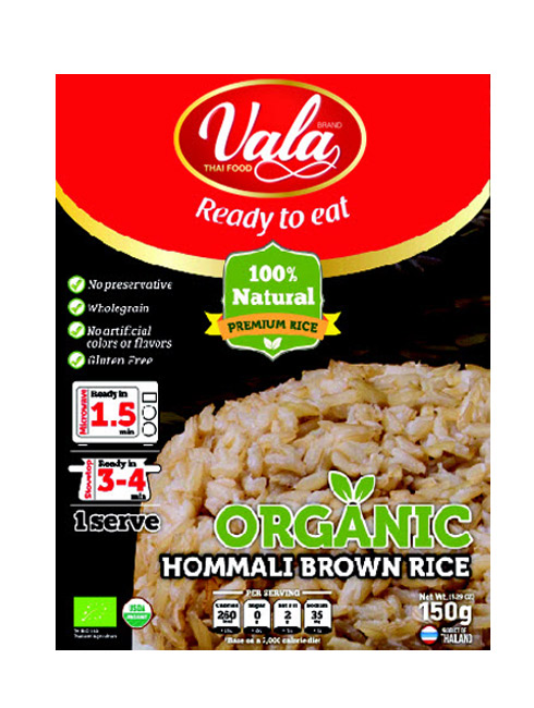 Ready to eat - Organic Rainbow Rice 150 g. - Vala Thai Food